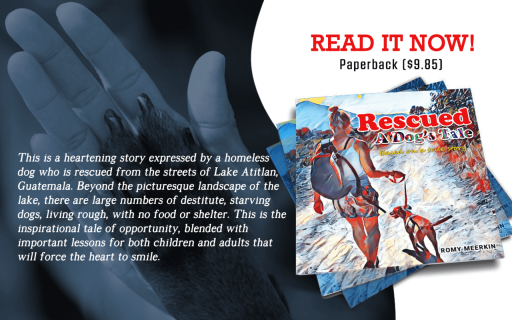 Read my book rescued – A Dog’s Tale - Lets talk about dogs